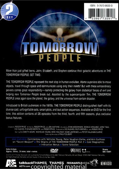 Tomorrow People, The: Set 2 (DVD 1975) | DVD Empire