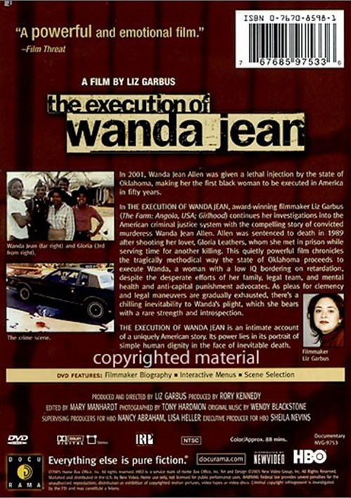 Execution Of Wanda Jean, The (DVD 2002) | DVD Empire