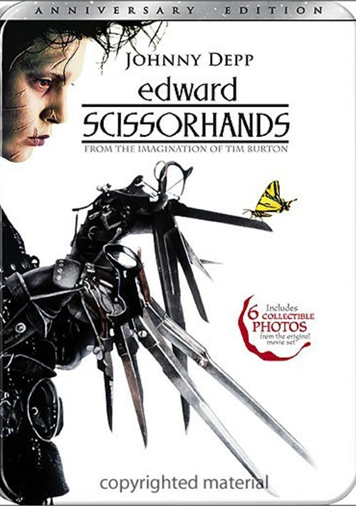 Edward Scissorhands Anniversary Edition (Collectible Tin) (DVD 1990 ...