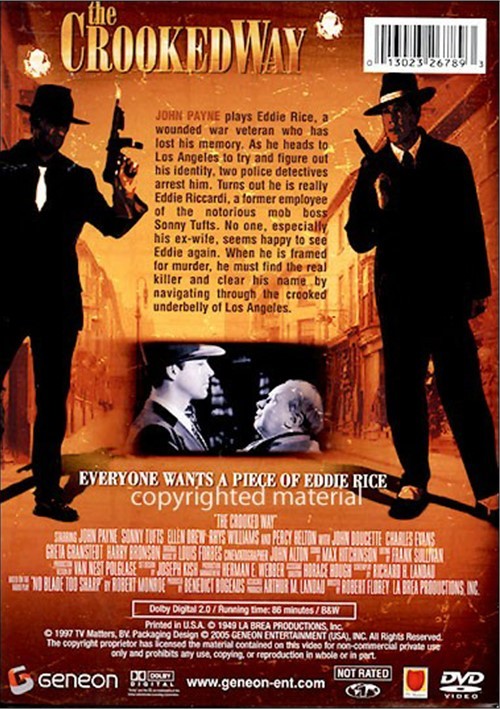Crooked Way, The (DVD 1949) | DVD Empire