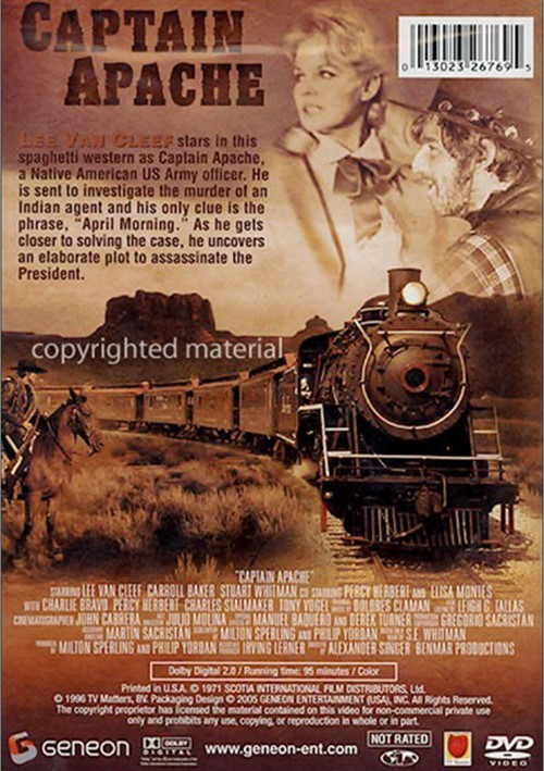 Captain Apache (DVD 1971) | DVD Empire