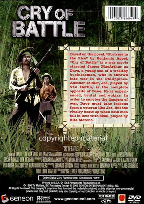 Cry Of Battle (DVD 1963) | DVD Empire