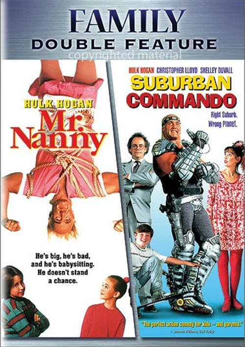 Mr. Nanny / Suburban Commando (Double Feature) (DVD 1992) | DVD Empire