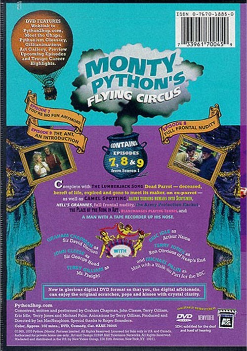 Monty Python's Flying Circus: DVD 3 (DVD 1969) | DVD Empire