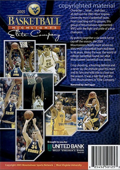 2005 West Virginia Season Basketball Highlights (DVD 2005) | DVD Empire
