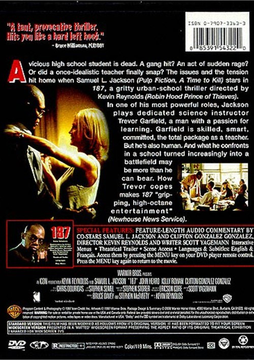 187 (DVD 1997) | DVD Empire
