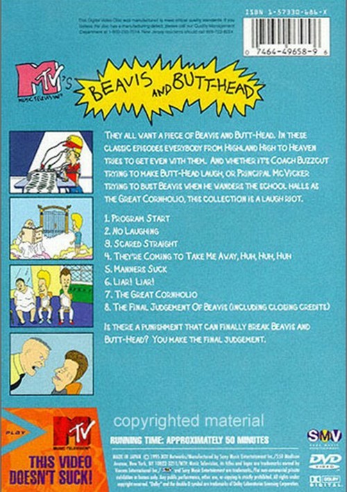 Beavis & Butt-Head: The Final Judgement (DVD 1995) | DVD Empire