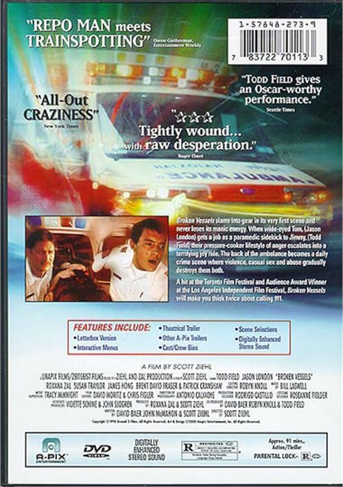 Broken Vessels (DVD 1998) | DVD Empire