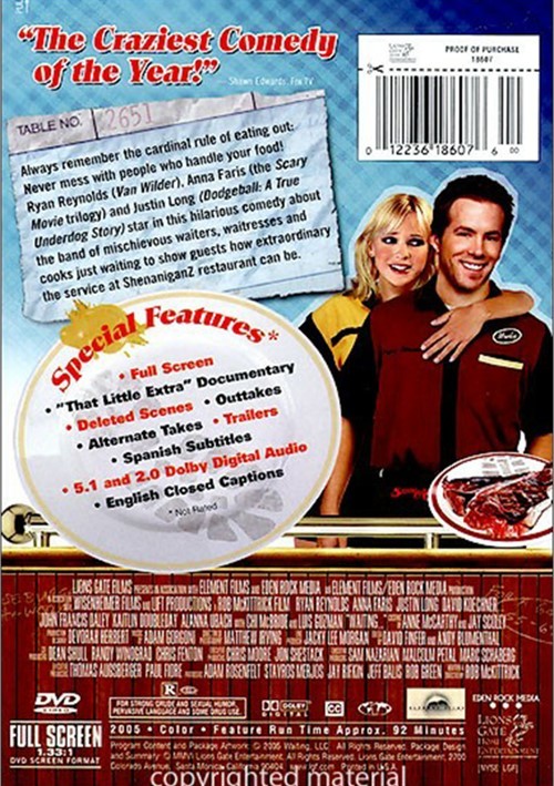 Waiting... (Fullscreen) (DVD 2005) | DVD Empire