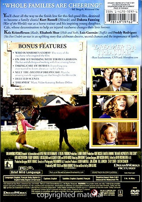 Dreamer: Inspired By A True Story (DVD 2005) | DVD Empire