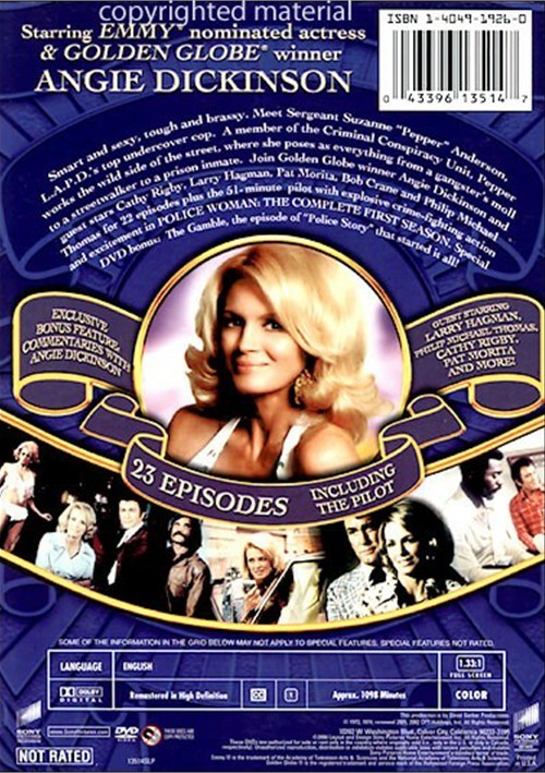 Police Woman: The Complete First Season (DVD 1973) | DVD Empire