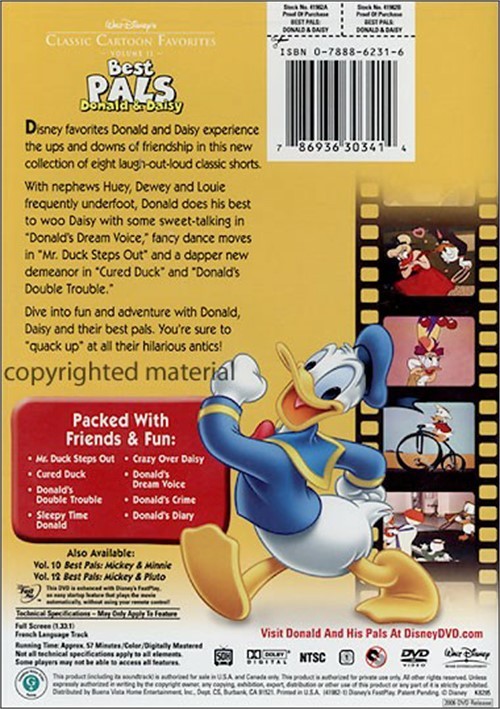 Classic Cartoon Favorites: Best Pals Donald & Daisy (DVD 2006) | DVD Empire