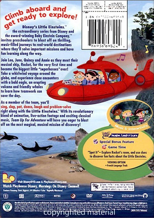 Little Einsteins: Team Up For Adventure (DVD 2005) | DVD Empire