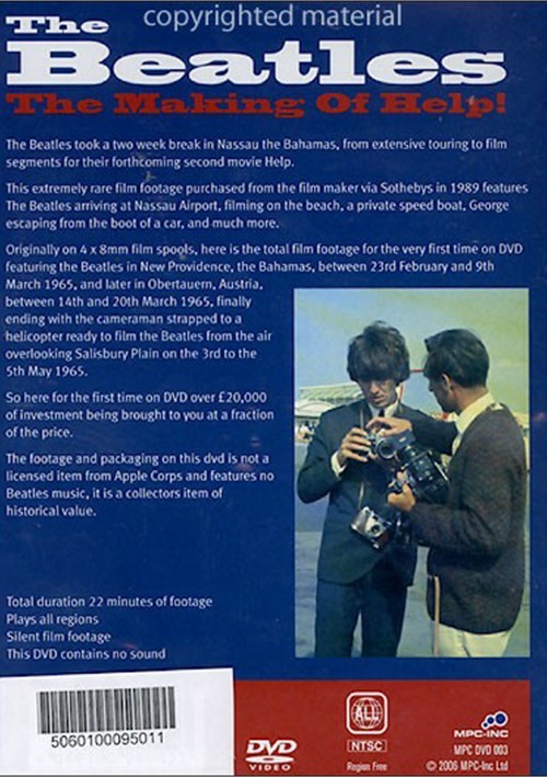 Beatles, The: The Making Of Help (DVD 1965) | DVD Empire