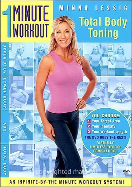 1 Minute Workout: Minna Lessing - Total Body Toning (DVD 2005) | DVD Empire