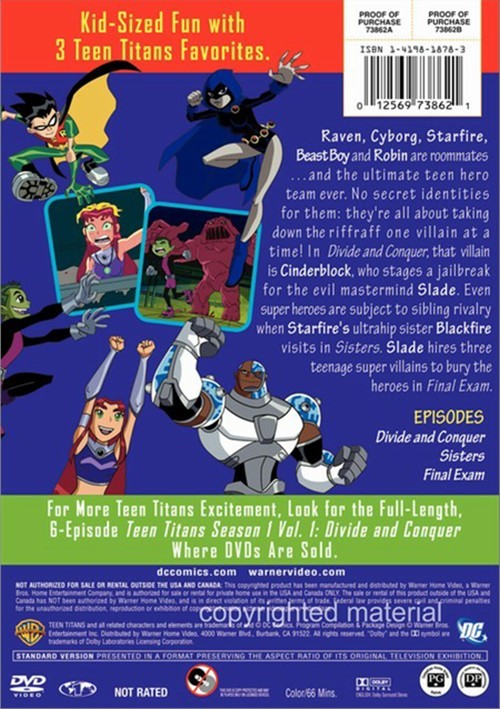 Teen Titans: Divide And Conquer (DVD) | DVD Empire