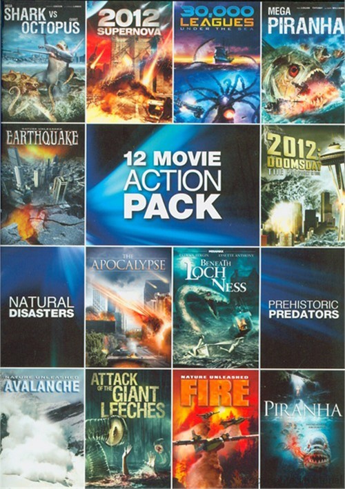 12-Movie Pack: Sci-Fi Action Pack (DVD 2011) | DVD Empire