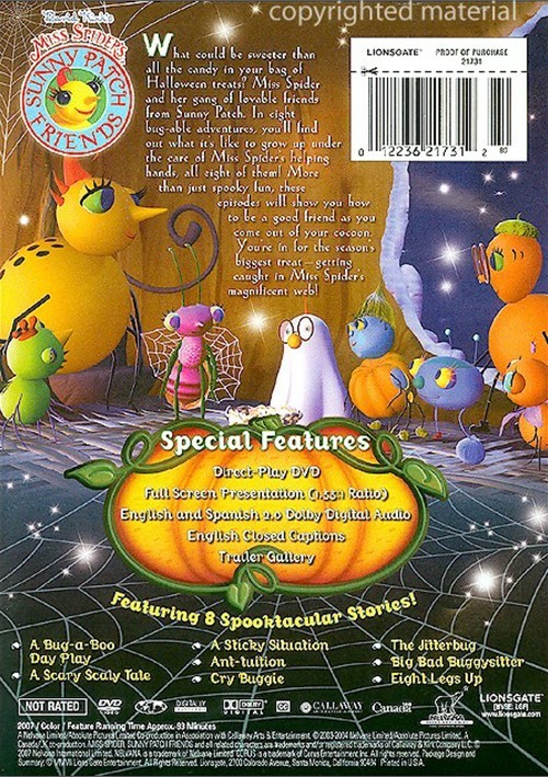 Miss Spider's Sunny Patch Friends: Bug-A-Boo Day Play (DVD) | DVD Empire