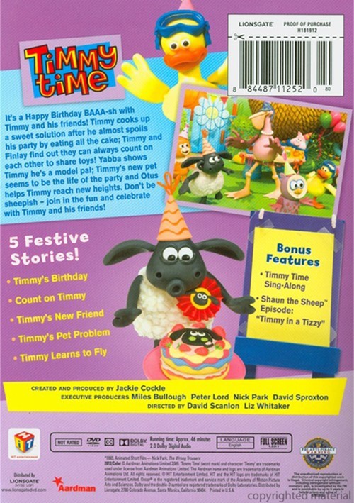 Timmy Time: Happy Birthday, Timmy! (DVD 2012) | DVD Empire