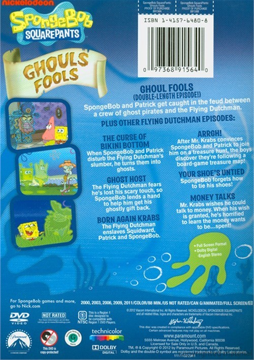 SpongeBob SquarePants: Ghouls Fools (DVD 2012) | DVD Empire