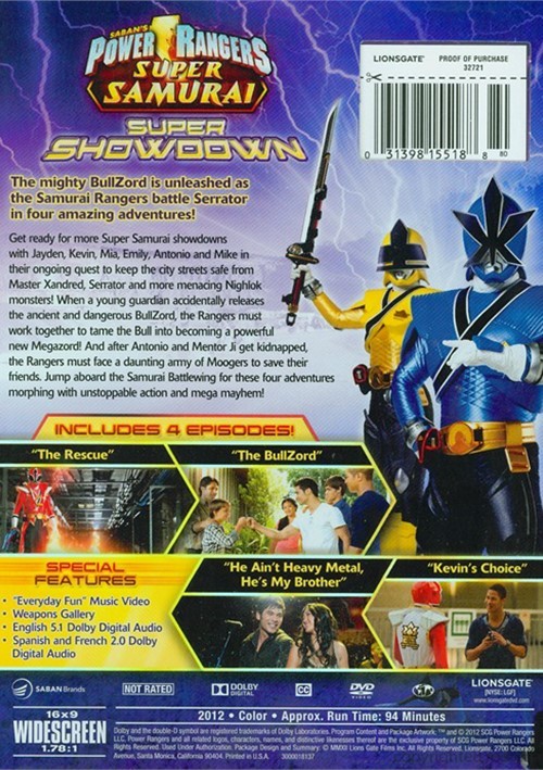 Power Rangers Super Samurai: Super Showdown - Volume 2 (DVD 2012) | DVD ...