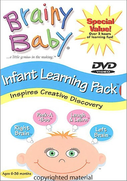 Brainy Baby: Infant Learning Pack (DVD 2005) | DVD Empire